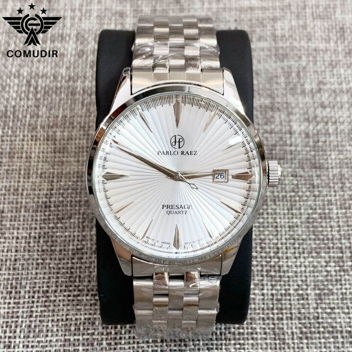 COMUDIR นาฬิกาข้อมือธุรกิจแฟชั่นสำหรับผู้ชายนาฬิกาควอตซ์หรูหราดั้งเดิม ...