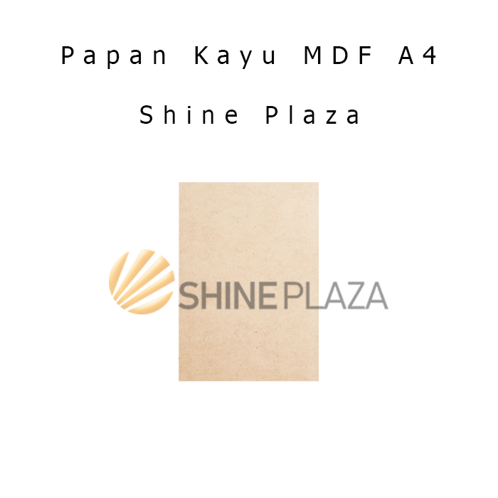 Papan MDF Kayu A4 - Papan MDF A4 3mm - Bahan Maket | Lazada Indonesia