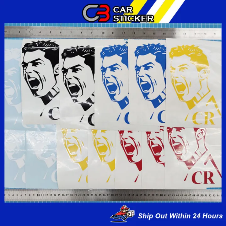 Cristiano Ronaldo CR7 sticker / cs410 | Lazada