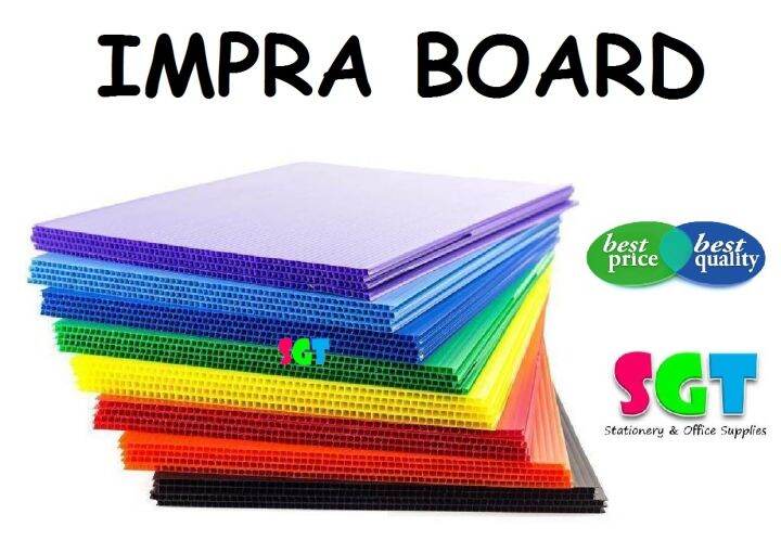 Impra Board A4 Size 0.2mm (297mm x 210mm) - 1 PC ONLY | Lazada