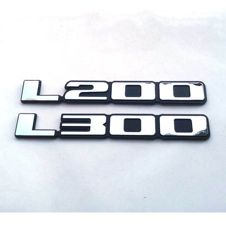 2023 L200 L300 Emblem Badge Logo Decal Nameplate Sticker For MITSUBISHI ...