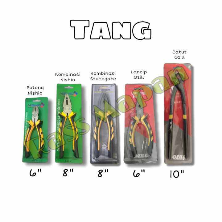 Tang Kombinasi Potong Catut Karet Pliers Good Nishio | Lazada Indonesia