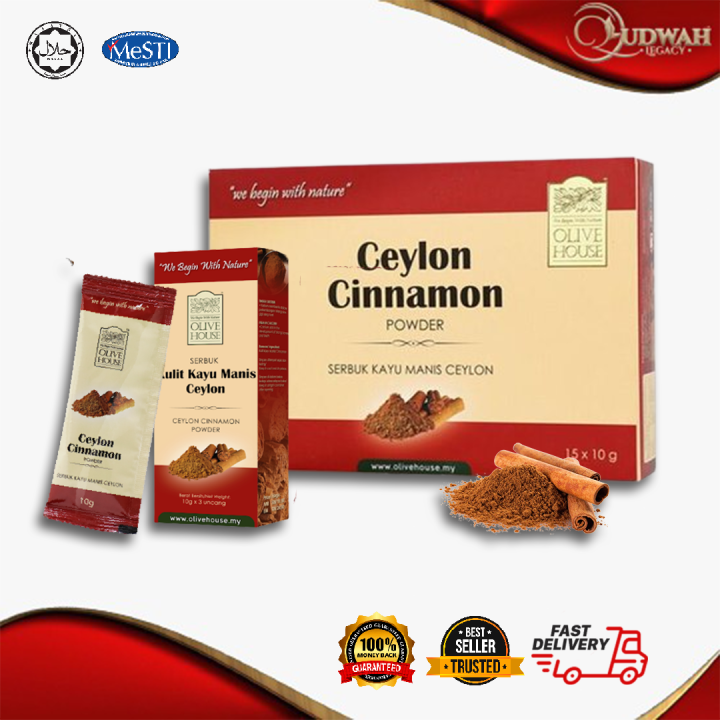 OLIVIE HOUSE - Serbuk Kayu Manis Ceylon Cinnamon (SKMC) + Free Gift l ...
