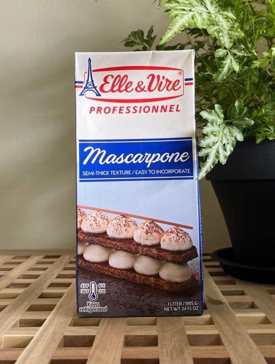 Elle & Vire Mascarpone 1L | Lazada