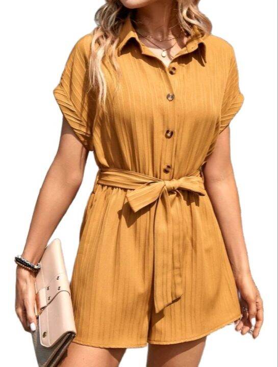 Shien Batwing Shirt Romper | Lazada PH