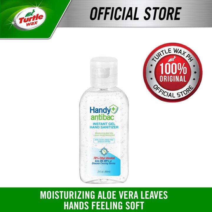 Handy Antibac Instant Gel Hand Sanitizer 70% Ethyl Alcohol 60mL | Lazada PH