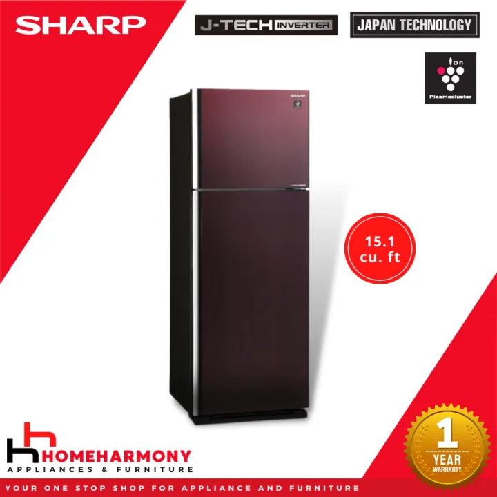 Sharp SJ-FTG15BVP 2 Door No Frost Inverter Refrigerator [ HomeHarmony ...