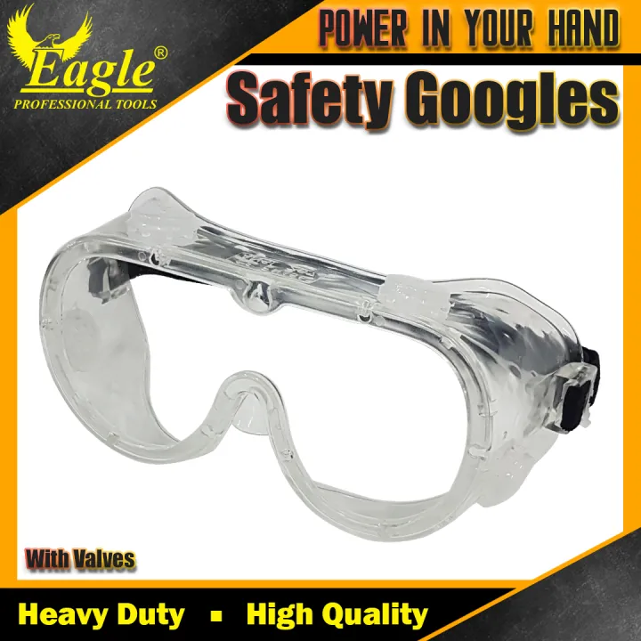 Eagle Safety Goggles with Valves | Lazada PH