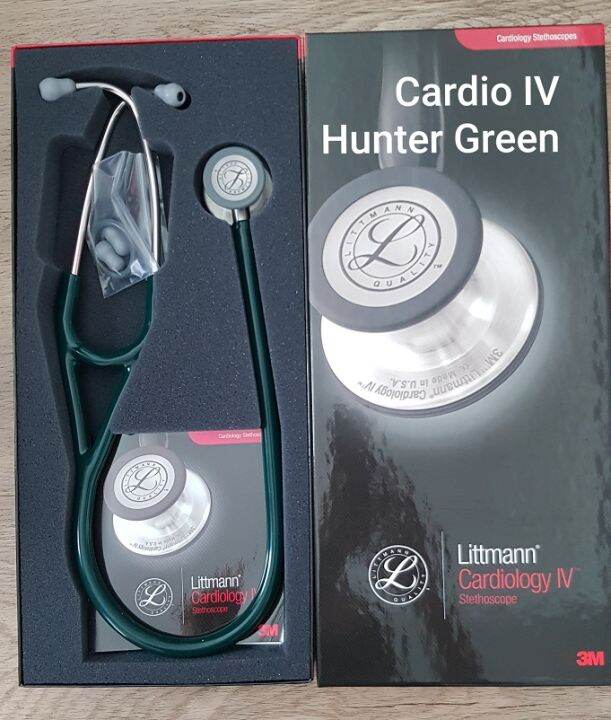 หูฟัง ด้านหัวใจ 3M Stethoscope รุ่น Cardio IV (ของแท้) สำหรับผู้ใหญ่ สี ...