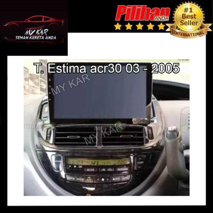 FOR ~ TOYOTA ESTIMA ACR 30 BIG SCREEN ANDROID 12 MEDIA PLAYER WITH ...