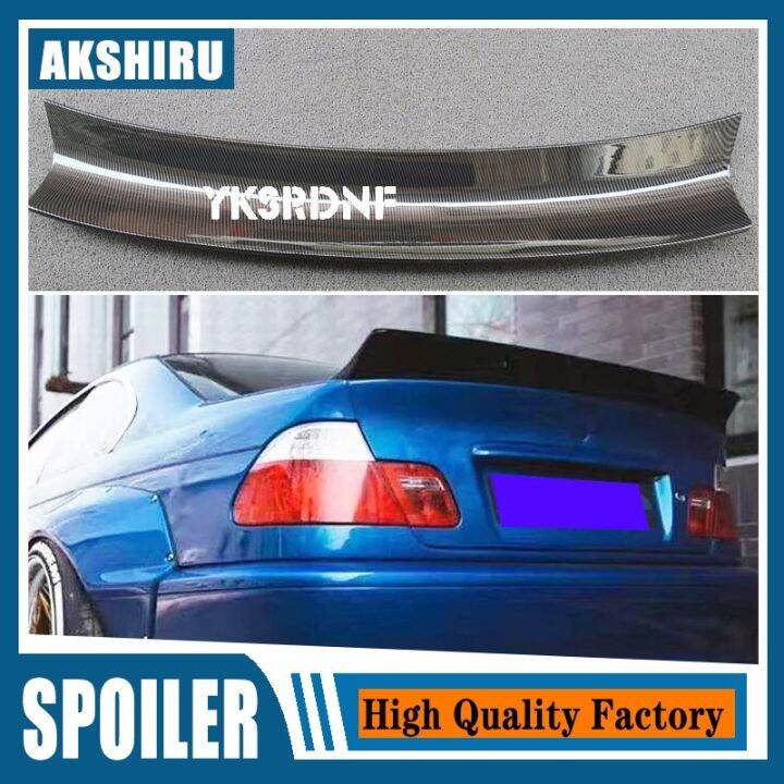 New Car Rear Trunk Spoiler Lip Boot Wing Lip For BMW E46 Sedan 4 Door ...