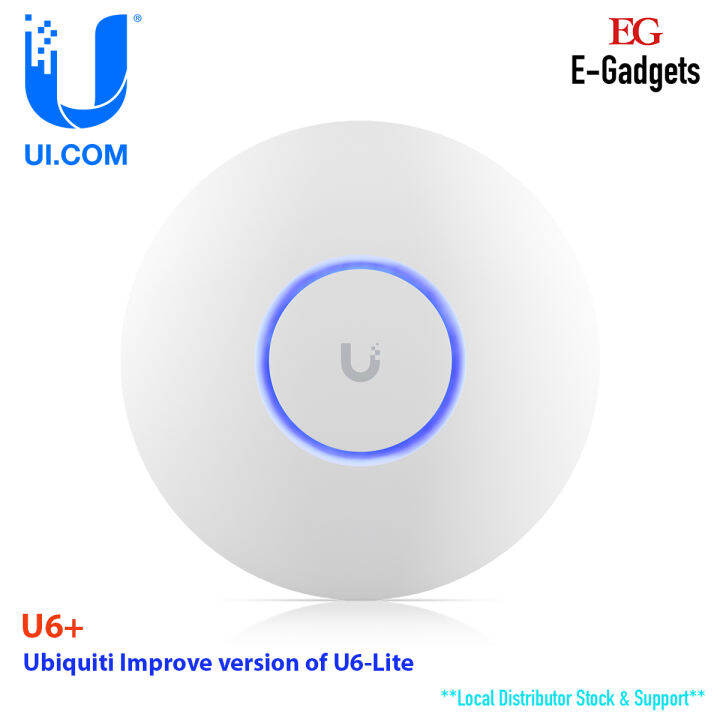 U6+ - Ubiquiti compact access point - improve version of U6-Lite, Dual ...