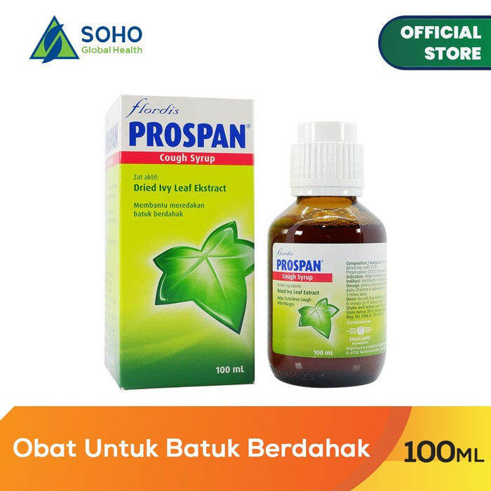 Prospan Obat Batuk Sirup 100ml | Lazada Indonesia