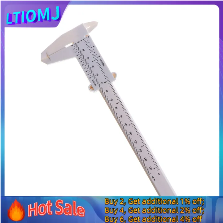 Lowest Price 0-150mm double rule scale plastic Vernier caliper ...
