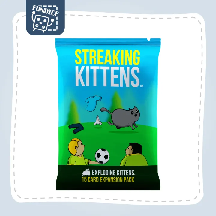 Fun Dice: Exploding Kittens: Streaking Kittens Expansion Board Game | Lazada.co.th