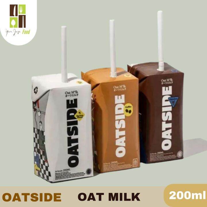 Oatside / Oat Milk / Milk Chocolate / Coklat / Milk Coffee / Milk Barista Blend 200 ml | Lazada ...