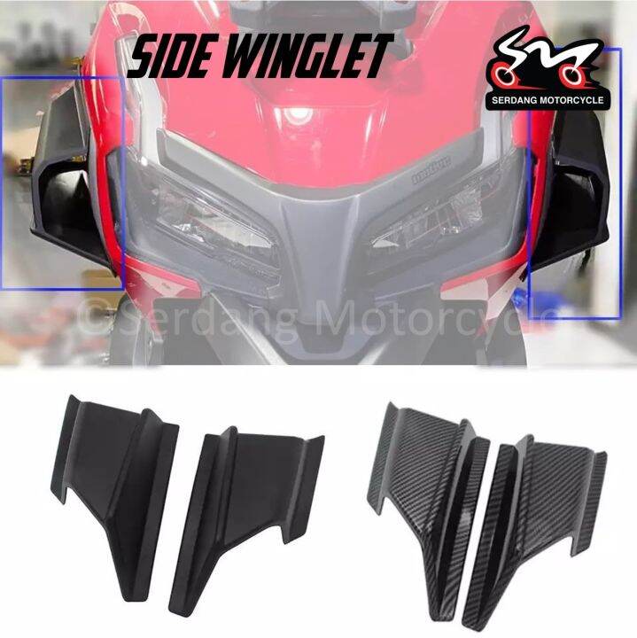 Honda ADV 150 Accessories Side Winglet Fairing Tepi Aksesori ADV150 ...