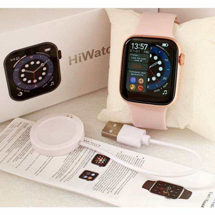 Smartwatch T500+ Jam Tangan Smartwatch Layar Sentuh Hiwatch Series 6 ...