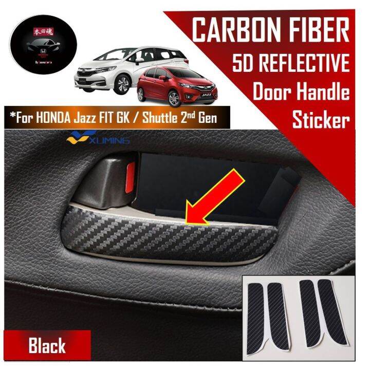 Xuming Honda Jazz/Fit GK GK3 GK5 Shuttle Interior Door Handle Sticker ...