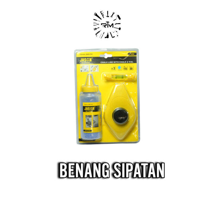 Benang sipatan Ukur Tukang/Lot benang Set/Tali Sipat | Lazada Indonesia