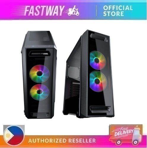 COUGAR MX350 RGB MID-TOWER GAMING CASE W/TG /2*FAN (ATX) | Lazada PH