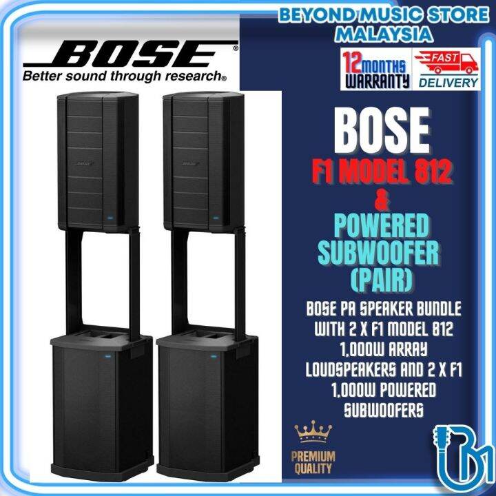 ***Bose Combo Package*** Bose F1 Model 812 and Powered Subwoofer - Pair ...