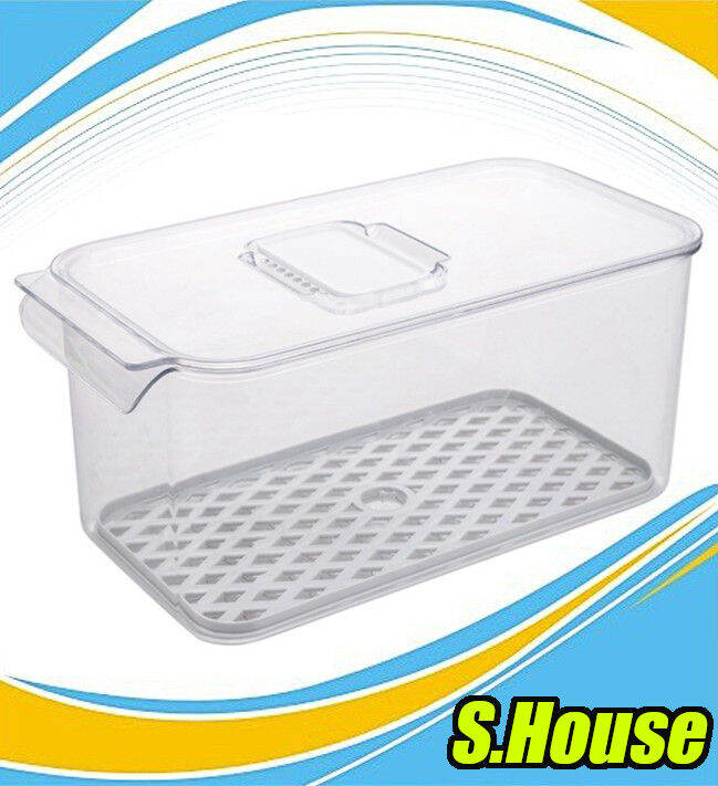 Storage Box Container Kitchen Refrigerator Fresh Kotak Simpan Lauk ...
