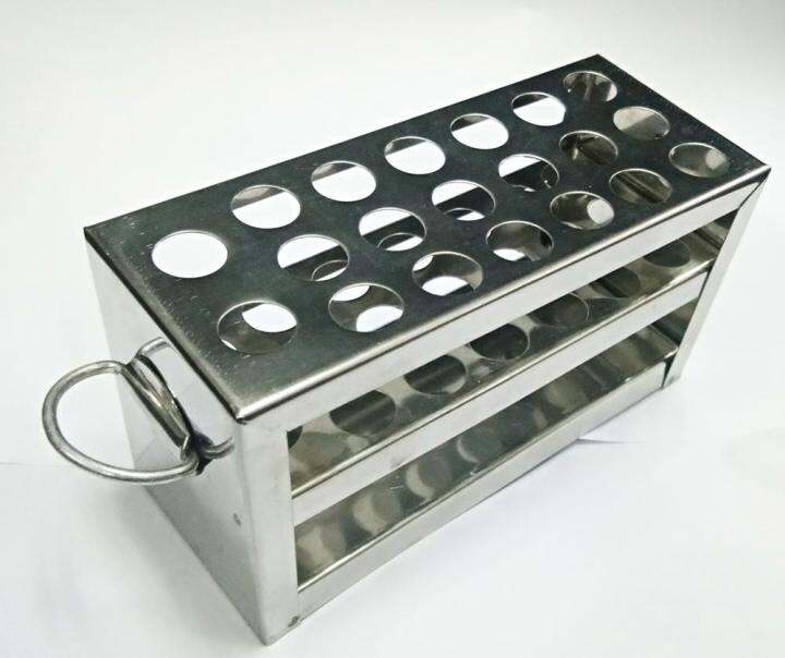 Stainless Steel Test Tube Rack 13MMx20Holes | Lazada PH