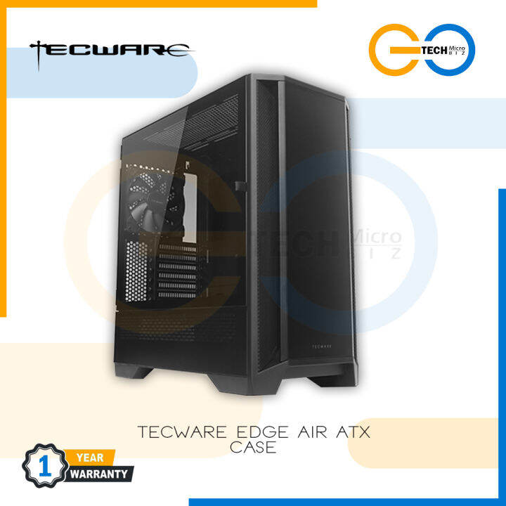 Tecware Edge Air Black Atx Pc Case Lazada Ph