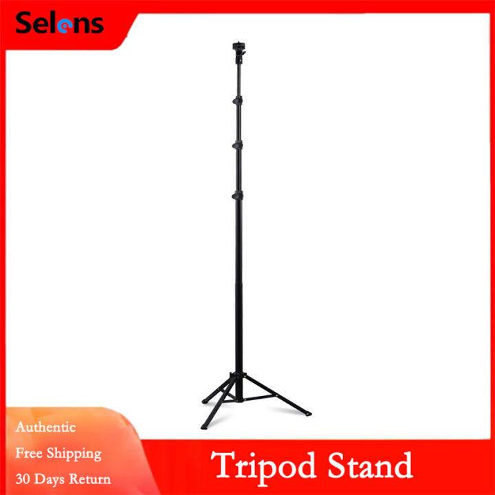 Selens 160cm Heavy Duty Air Cushioned Light Stand for Photography Flash ...