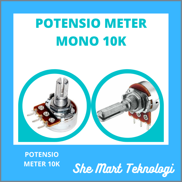 Potensiometer 10K Ohm Potensio 10000 Ohm Variabel Resistor | Lazada ...
