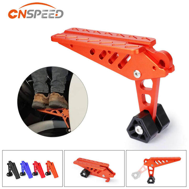 2022 400 lbs Car By Step Aluminum Auxiliary Foot Pedal Car Foldable ...