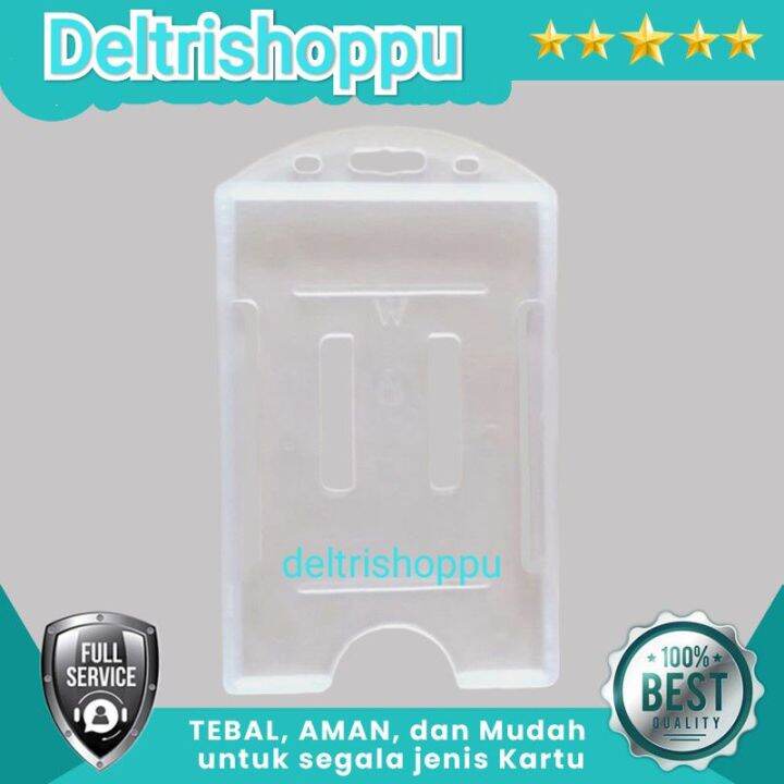 Tempat Kartu ID Card Plastik PVC | Lazada Indonesia