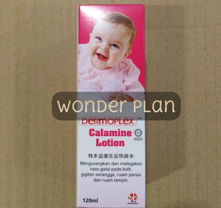 Wonder Plan Dermoplex Calamine Lotion 120 ml 000200 | Lazada