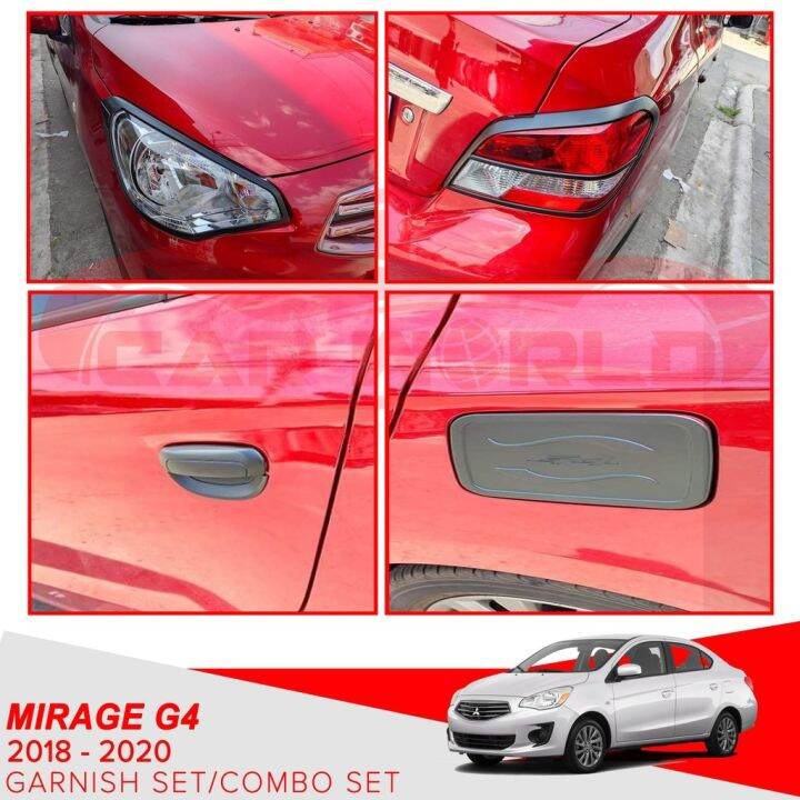 MITSUBISHI MIRAGE G4 2018 - 2020 GARNISH COVER COMBO SET (2019 2020 ...