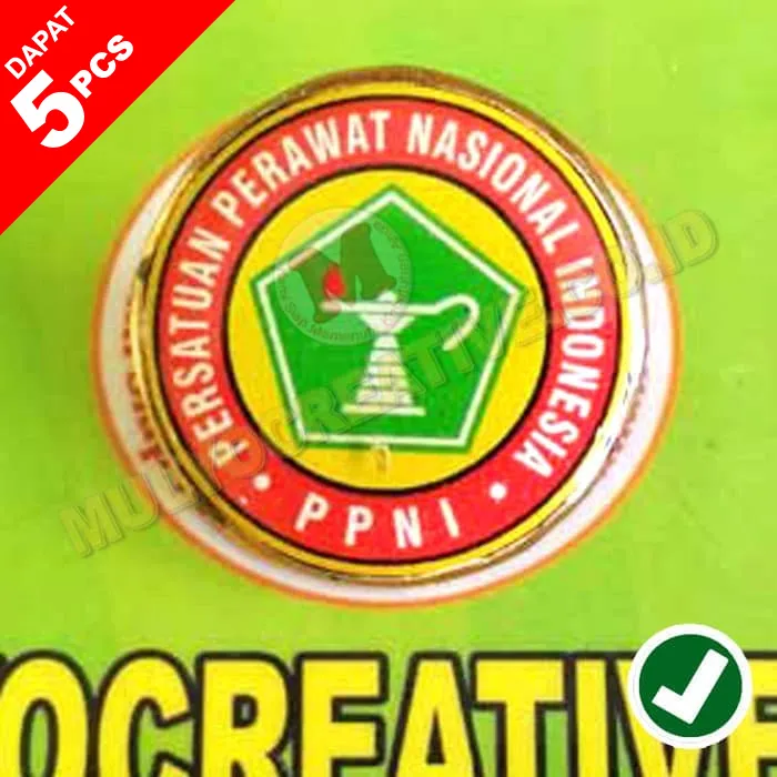 Lencana PPNI - Pin PPNI - Logo Persatuan Perawat Nasional Indonesia ...