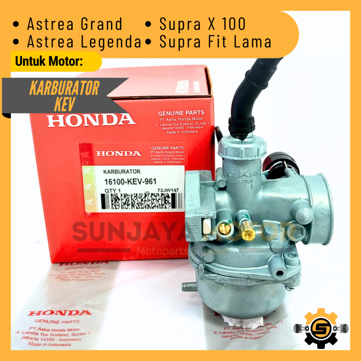 Karburator KEV Carburator Karbu Kualitas Original Honda Supra X 100 ...