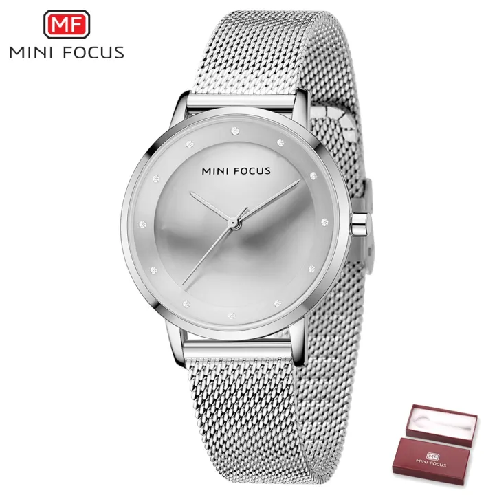 MINI FOCUS นาฬิกาสุดหรูนาฬิกาข้อมือมียี่ห้อที่มีชื่อเสียงแฟชั่นผู้หญิงนาฬิกาข้อมือแบบควอตซ์ ...