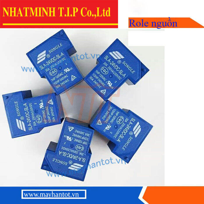 Rơ le nguồn 24v mới chính hãng - bộ 5 role | Lazada.vn