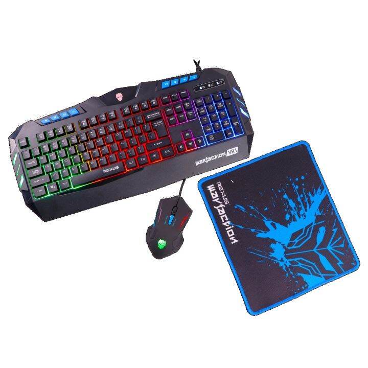 REXUS WARFACTION VR1 GAMING KEYBOARD MOUSE | Lazada Indonesia