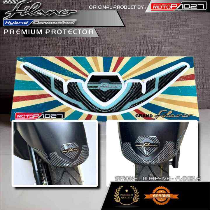 Stiker Sticker Spakbor Depan Bahan Resin Timbul Yamaha Grand Filano ... Stiker Sticker Spakbor Depan Bahan Resin Timbul Yamaha Grand Filano ...