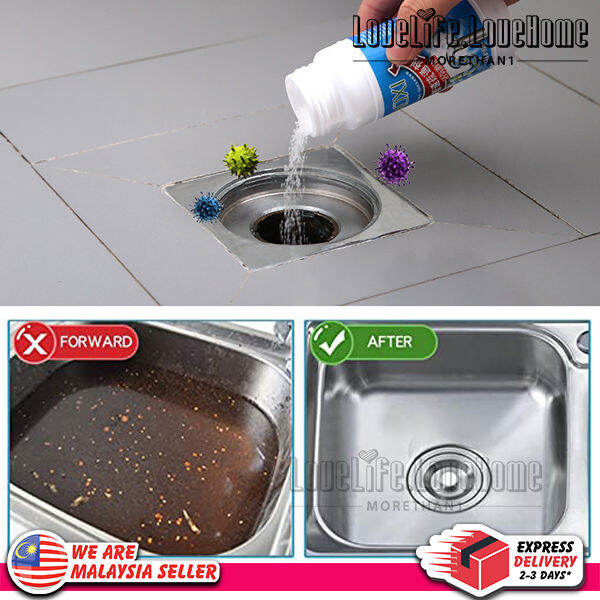 Pipe Dredge, Powerful Sink and Drain Cleaner Magic Bubble Bombs Fast ...
