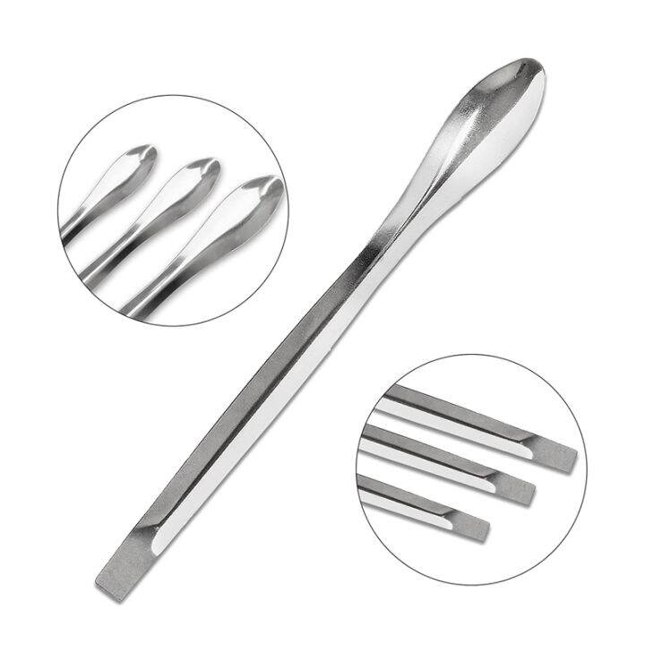 Lab Spatula Stainless Steel 30 PCS Lab Spoon Micro-Scoop Laboratory ...
