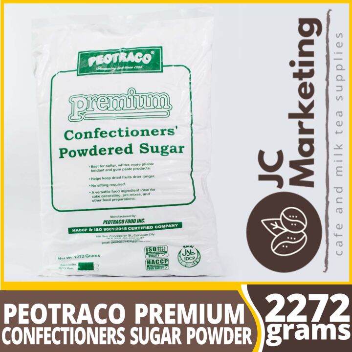 Peotraco Premium Confectioners’ Powdered Sugar 2.272grams | Lazada PH