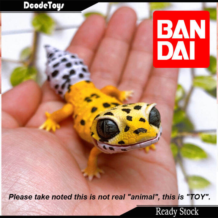 1/1 Bandai Gashapon Leopard Gecko 守宫 lizard Iguania Iguanas Chameleons ...