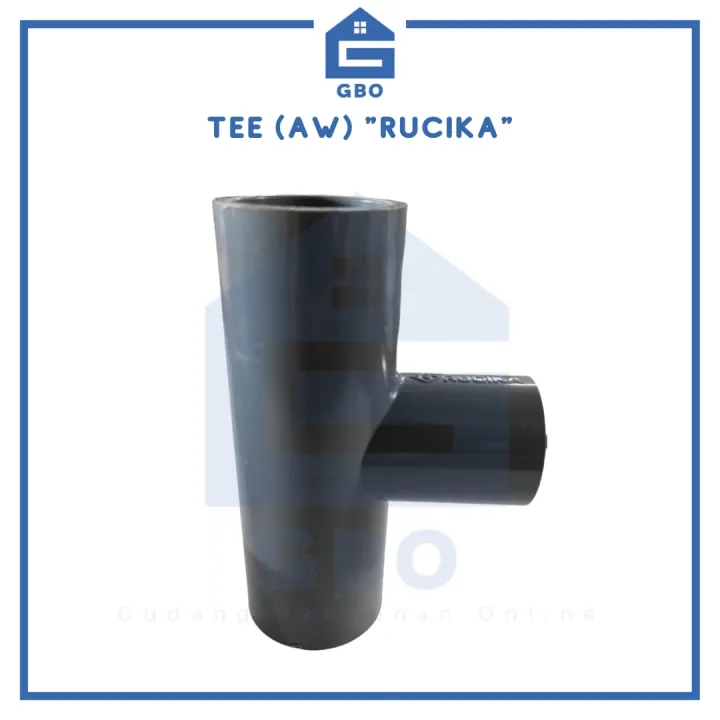 RUCIKA - TEE ( AW) BERBAGAI MACAM UKURAN / PERTIGAAN PIPA / FITTING PIPA | Lazada Indonesia