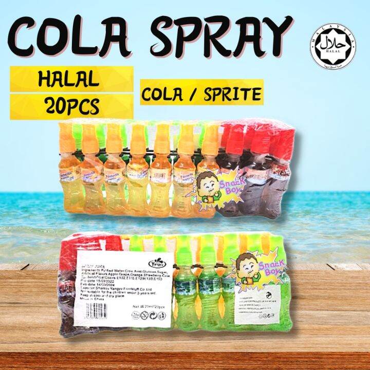 20pcs Cola Sprite Fanta Spray Candy | Lazada