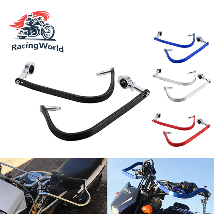 RACINGWORLD Universal 7/8" 22mm Aluminum Motorcycle Hand Guards ...