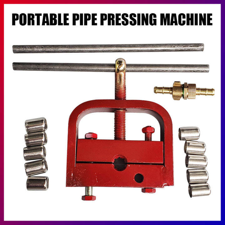 【Spot】 Portable Manual Hydraulic Pipe Pressing Machine Tools Joint ...