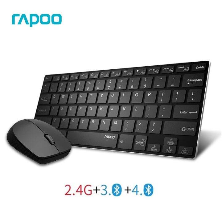Rapoo Multi-Mode Wireless Keyboard Mouse Combos Switch Between ...